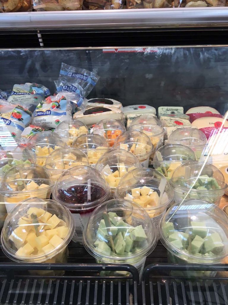 Emballage alimentaire pour le rayon fromage